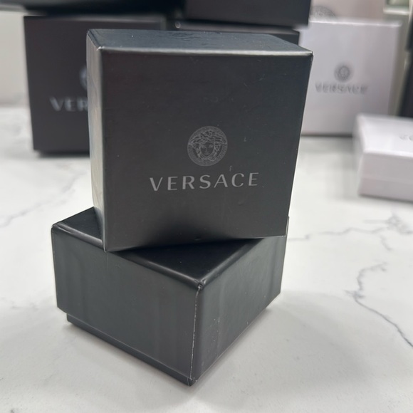 Versace | Other | Versace Earringsringnecklace Box | Poshmark